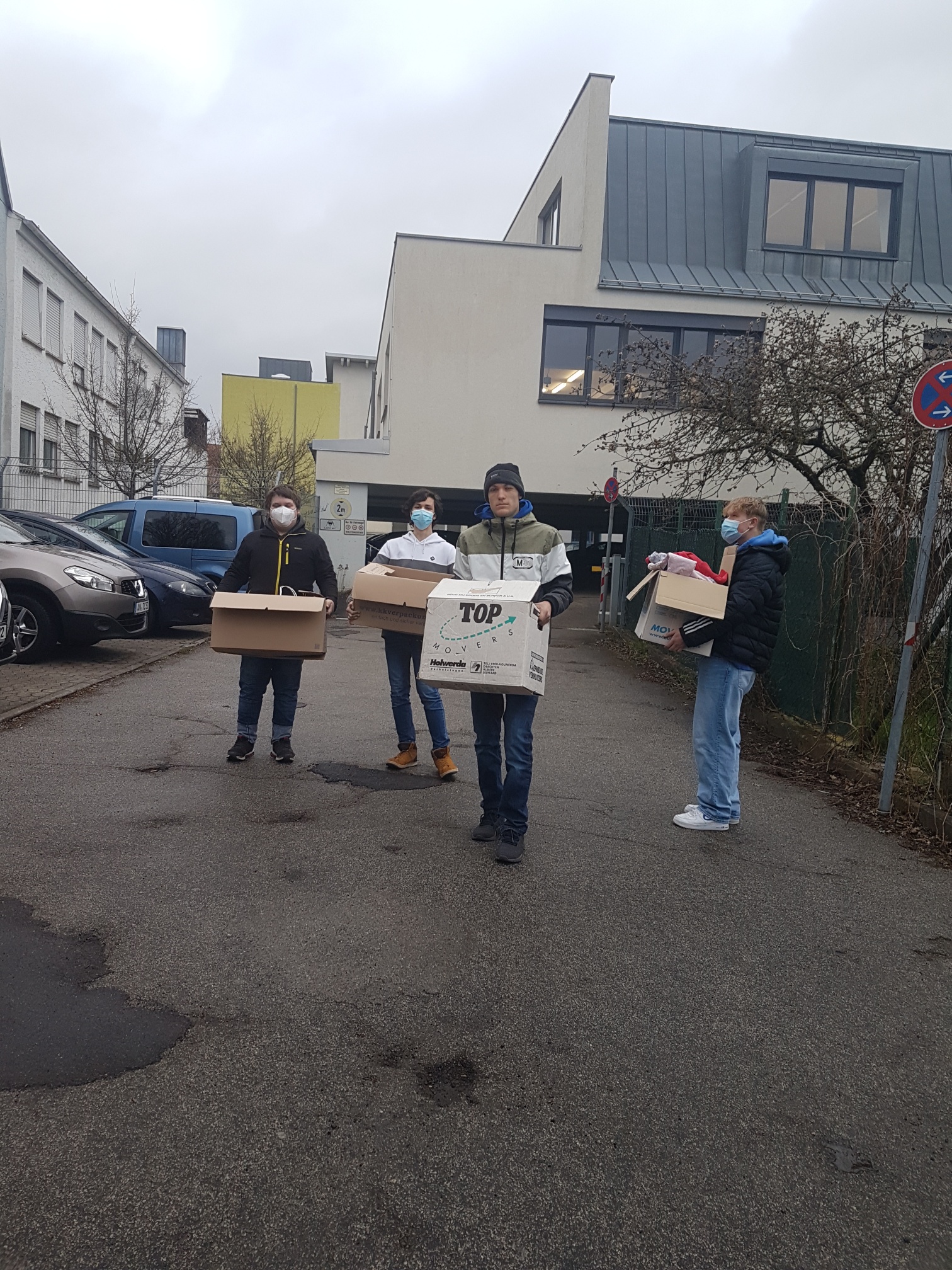 Spenden an die Ukraine – Robert Limpert Berufsschule Ansbach